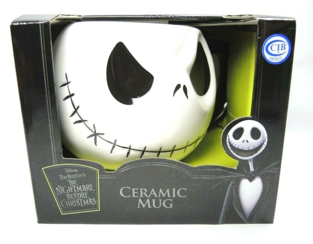 The Nightmare Before Christmas Jack Skellington Ceramic Coffee Mug - Fazoom